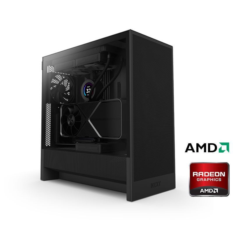 Gaming računar Ryzen NZXT 5 7600X, 32GB, 1TB, RX 7800 XT 16GB