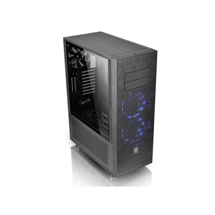 Thermaltake Core X71 TG Full tower, tempered glass, 2x Riing fans, 1x ...