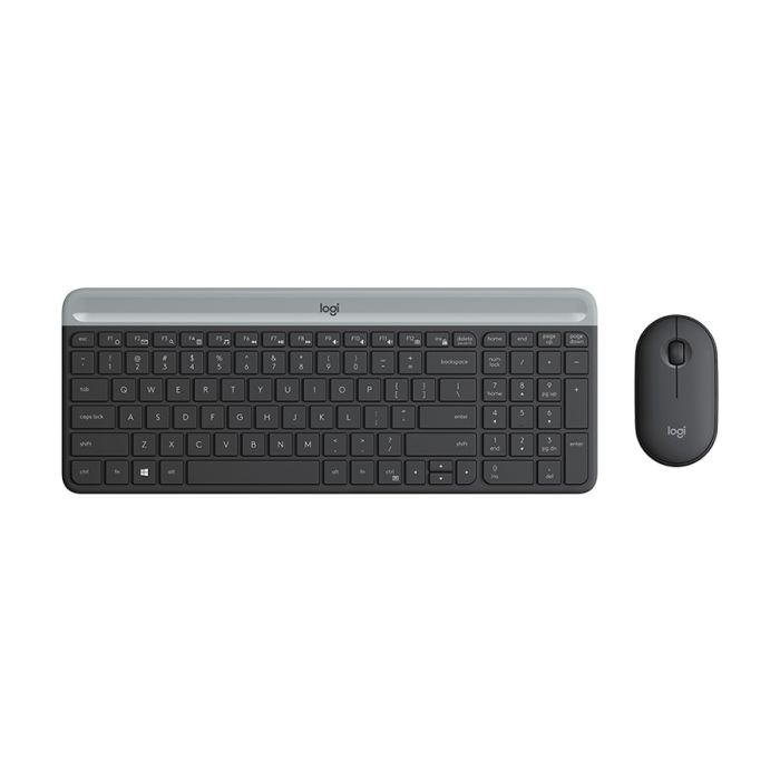 Tastatura + miš bežično Logitech Slim Combo MK470 - GRAPHITE - HRV-SLV ...