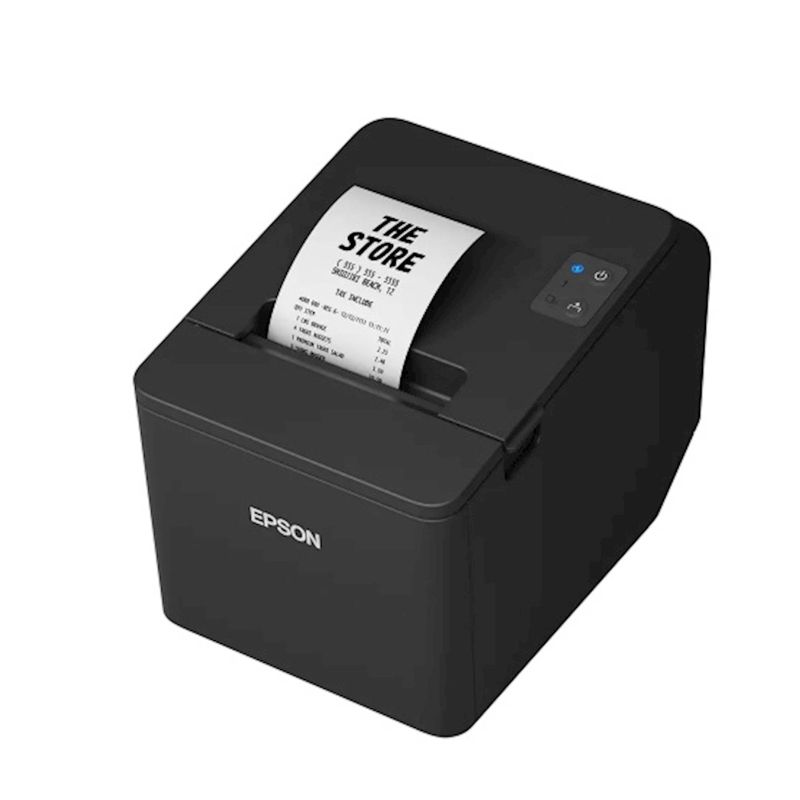 POS printer EPSON TM-T20IV,102, USB+SRL,ETH,PS,BLK