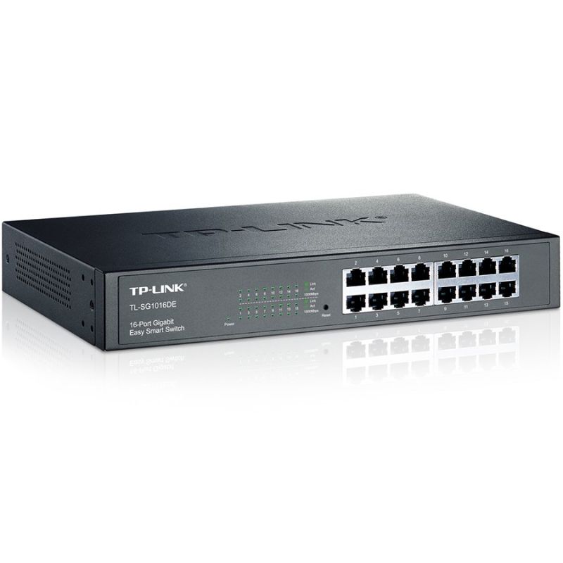 16-Port Gigabit Easy Smart Switch, 16 10/100/1000Mbps RJ45 ports, MTU ...