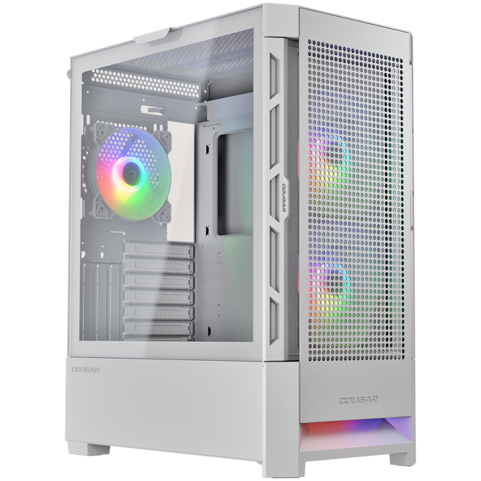COUGAR | Case Airface RGB White | PC Case | Mid Tower / Mesh Front ...