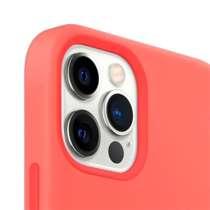 iPhone 12 Pro Max Silicone Case with MagSafe - Pink Citrus