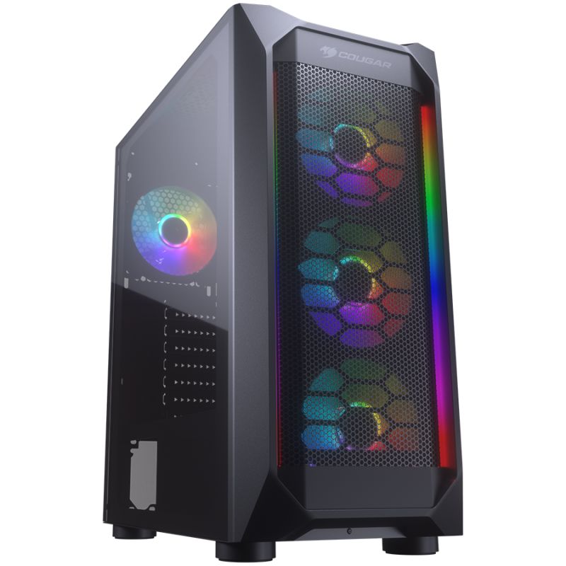 COUGAR | MX410 Mesh -G RGB | PC Case | Mid Tower / Mesh Front Panel ...