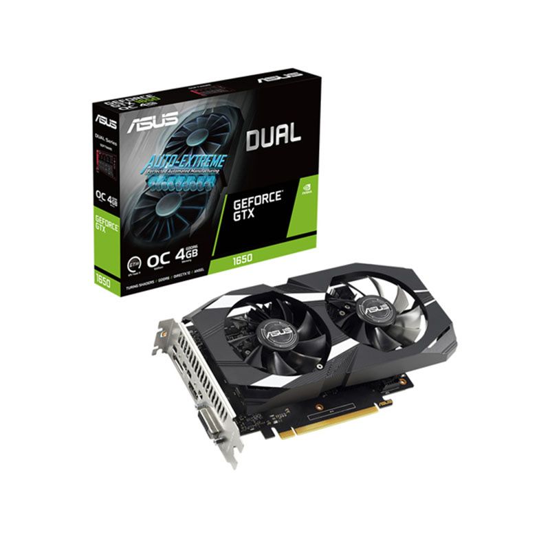 ASUS VGA NVIDIA GeForce GTX 1650 4GB GDDR6 128bit, DVI, HDMI, DP TUF ...